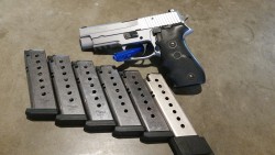 SIG P220ST - SRT, NIGHT SIGHTS, RAIL, HOGUE GRIPS, SIX MAGS [[ Price ...